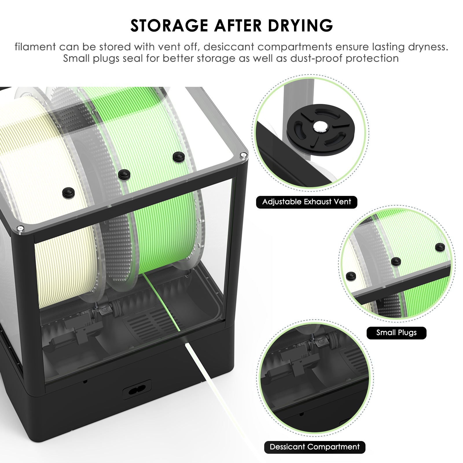 EIBOS 3D Filament Dryer Polyphemus – EIBOS3D