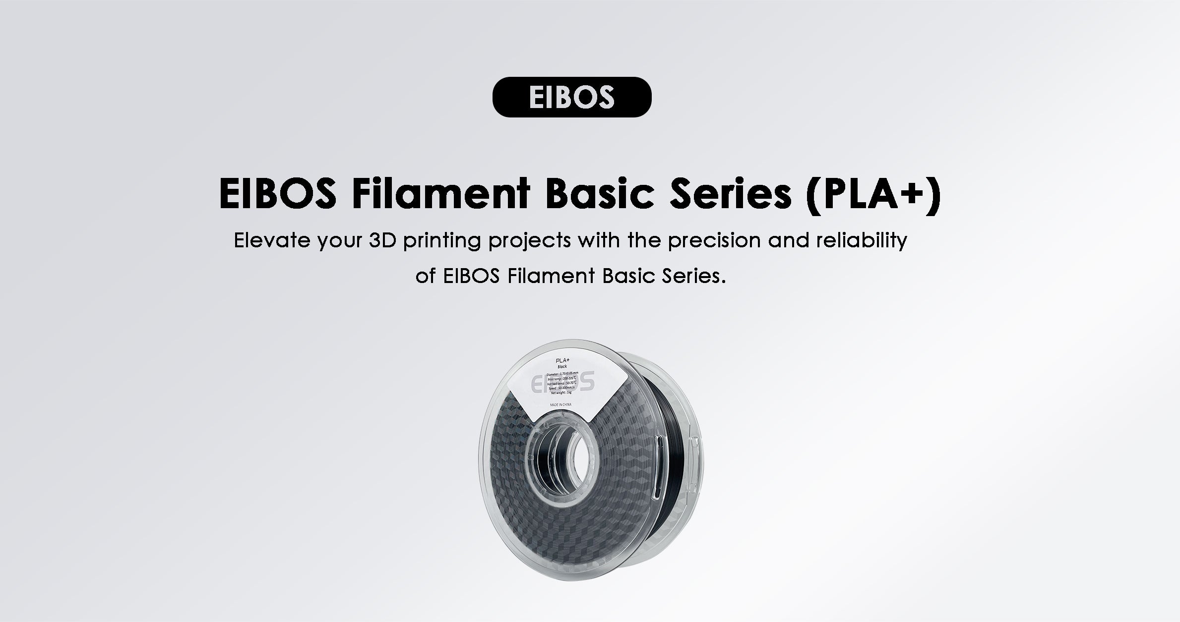 EIBOS Filament Basic Series (PLA+) – EIBOS3D